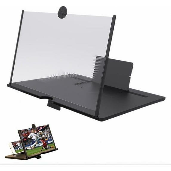 Portable Phone Screen Amplifier with Stand HD Big Screen Magnifier for ...