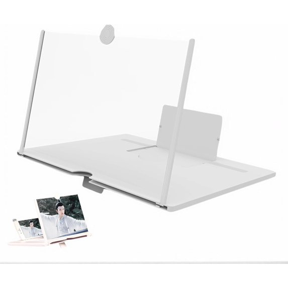 Portable Phone Screen Amplifier with Stand HD Big Screen Magnifier for ...