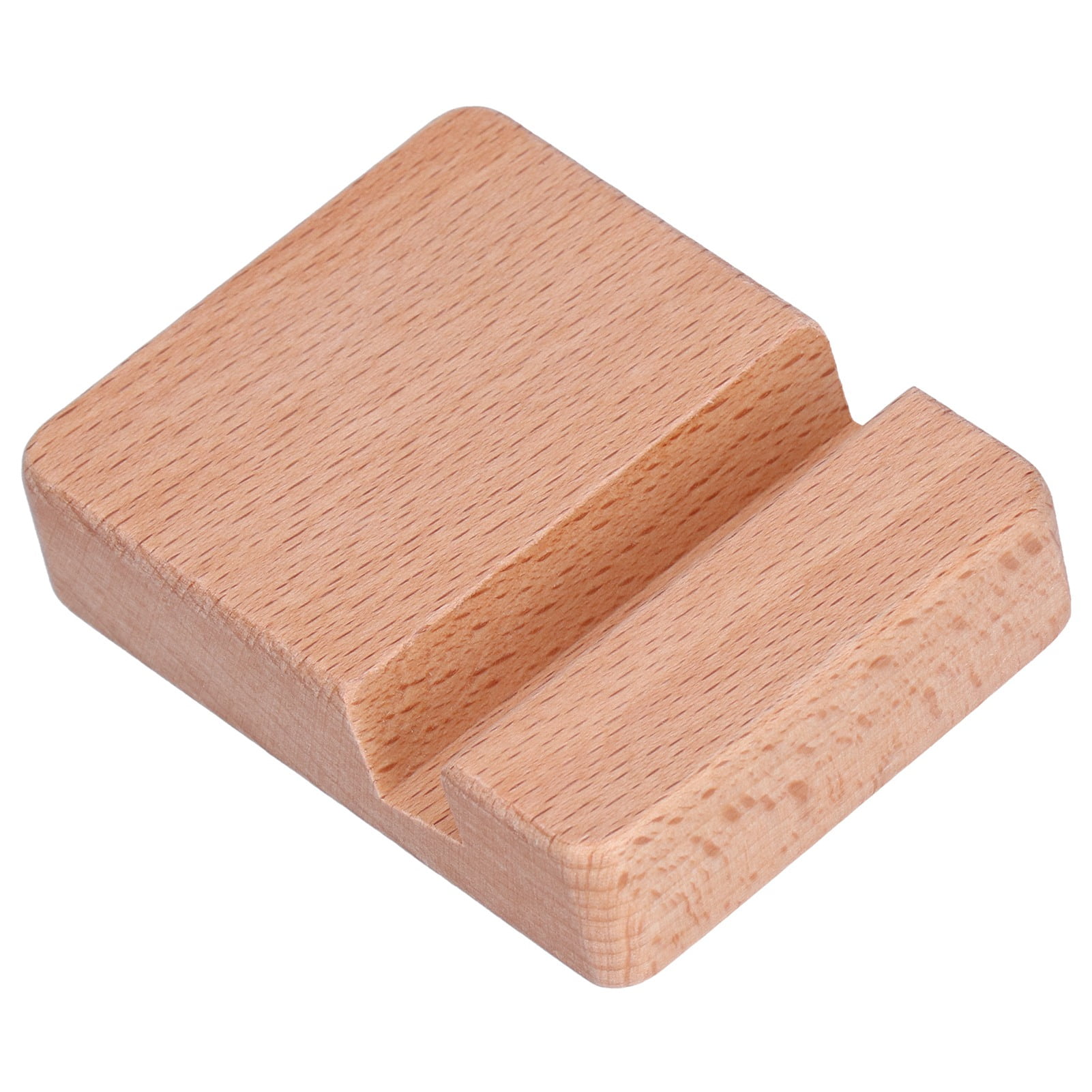 Portable Phone Stand, Natural Wood For Timeless Charm, Easy To Use With ...