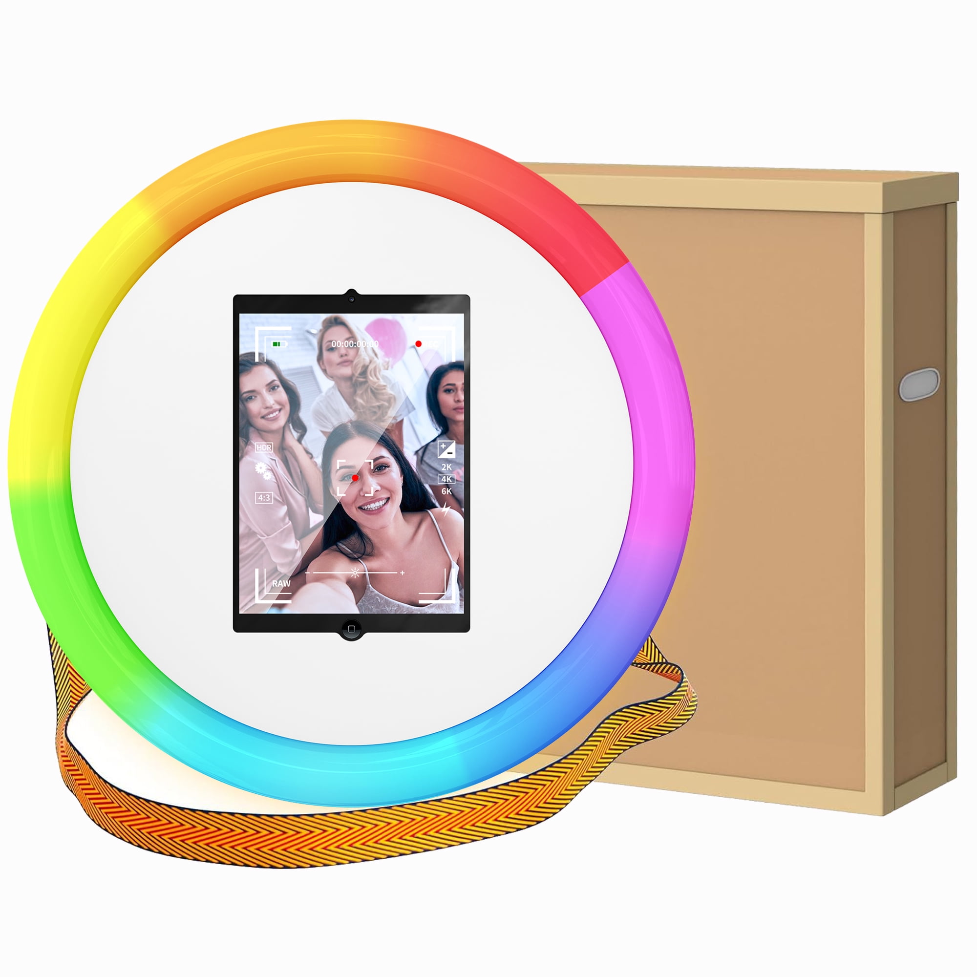 Portable Photo Booth Compatible with Ipad 10.9in 10.2in,Detachable ...