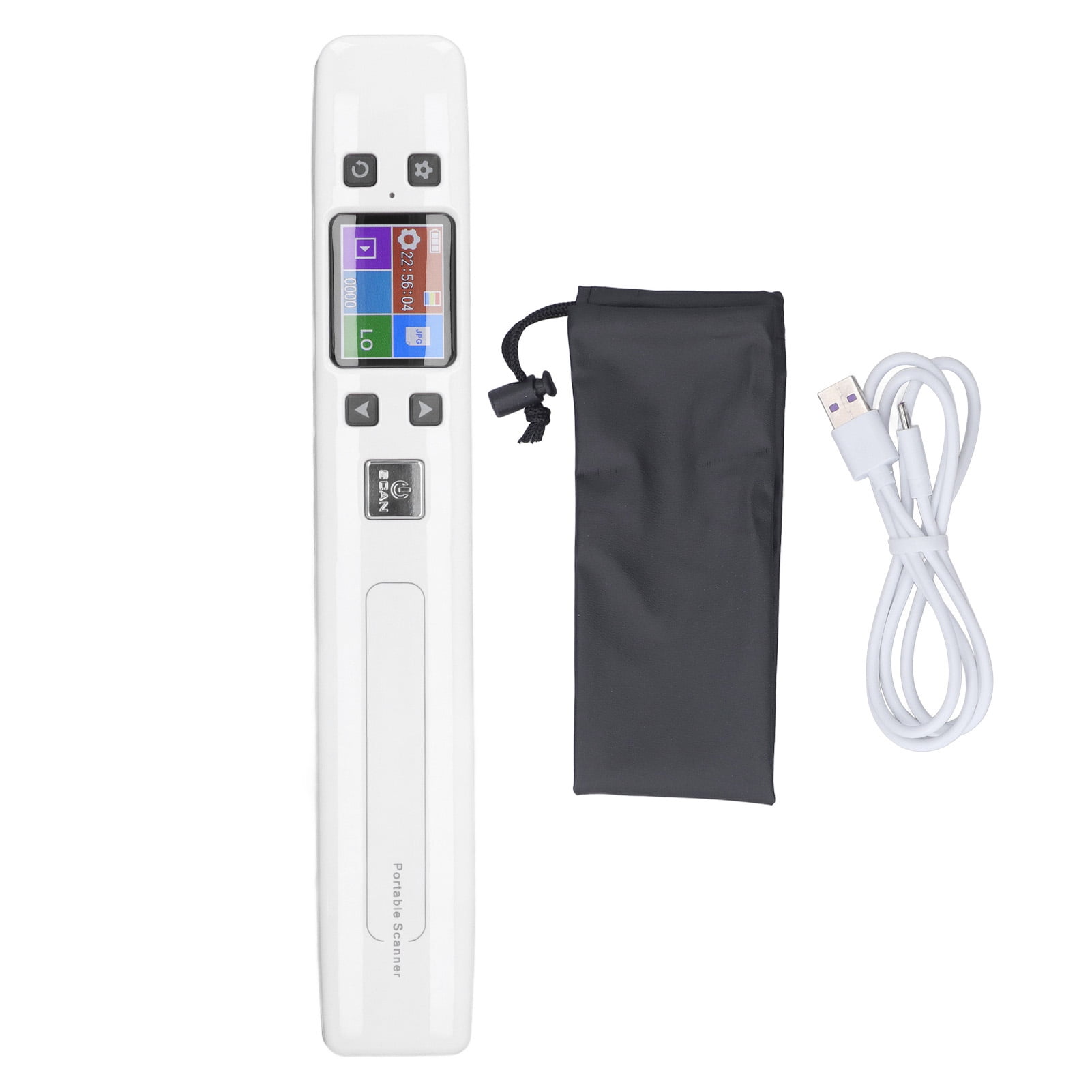 Portable Photo Scanner HD Color Screen Document Scanning Device for ...