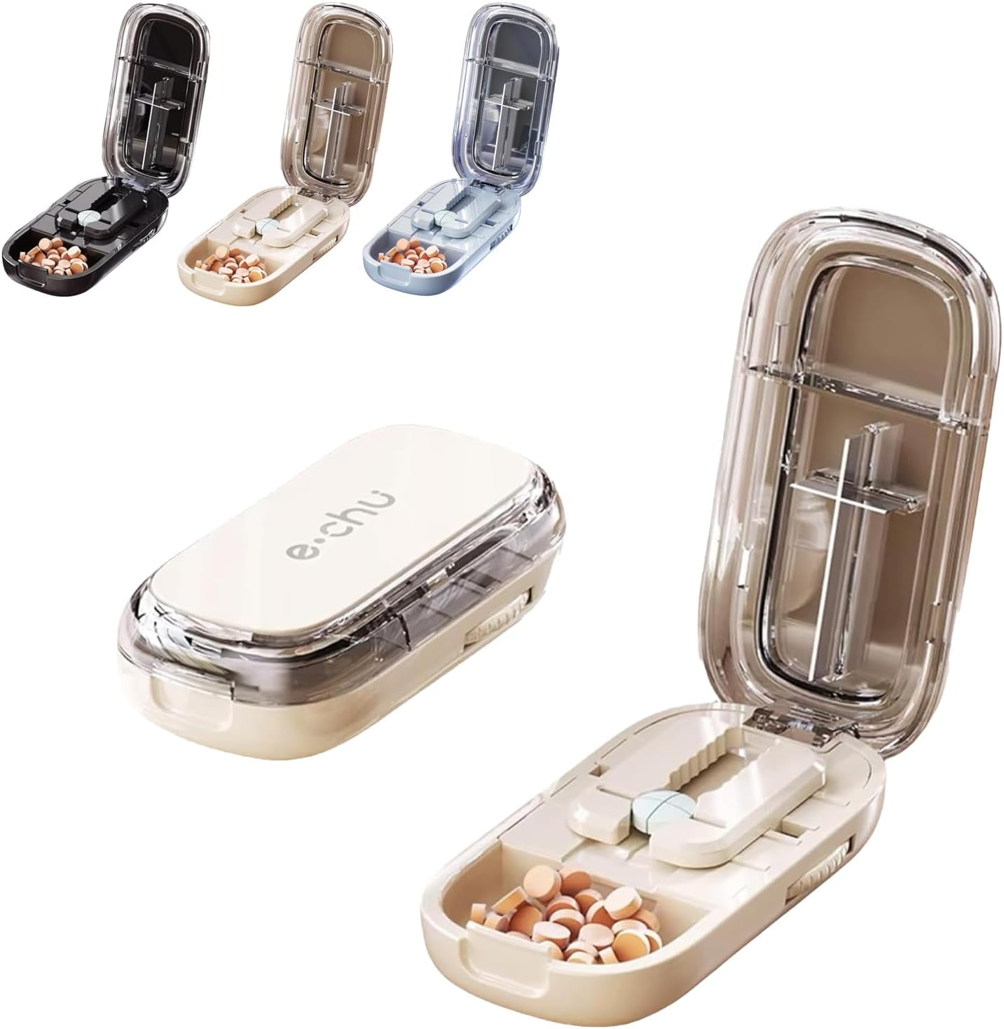 Portable Pill Cutter, Pill Cutter Splitter for Small and Tiny Pills ...