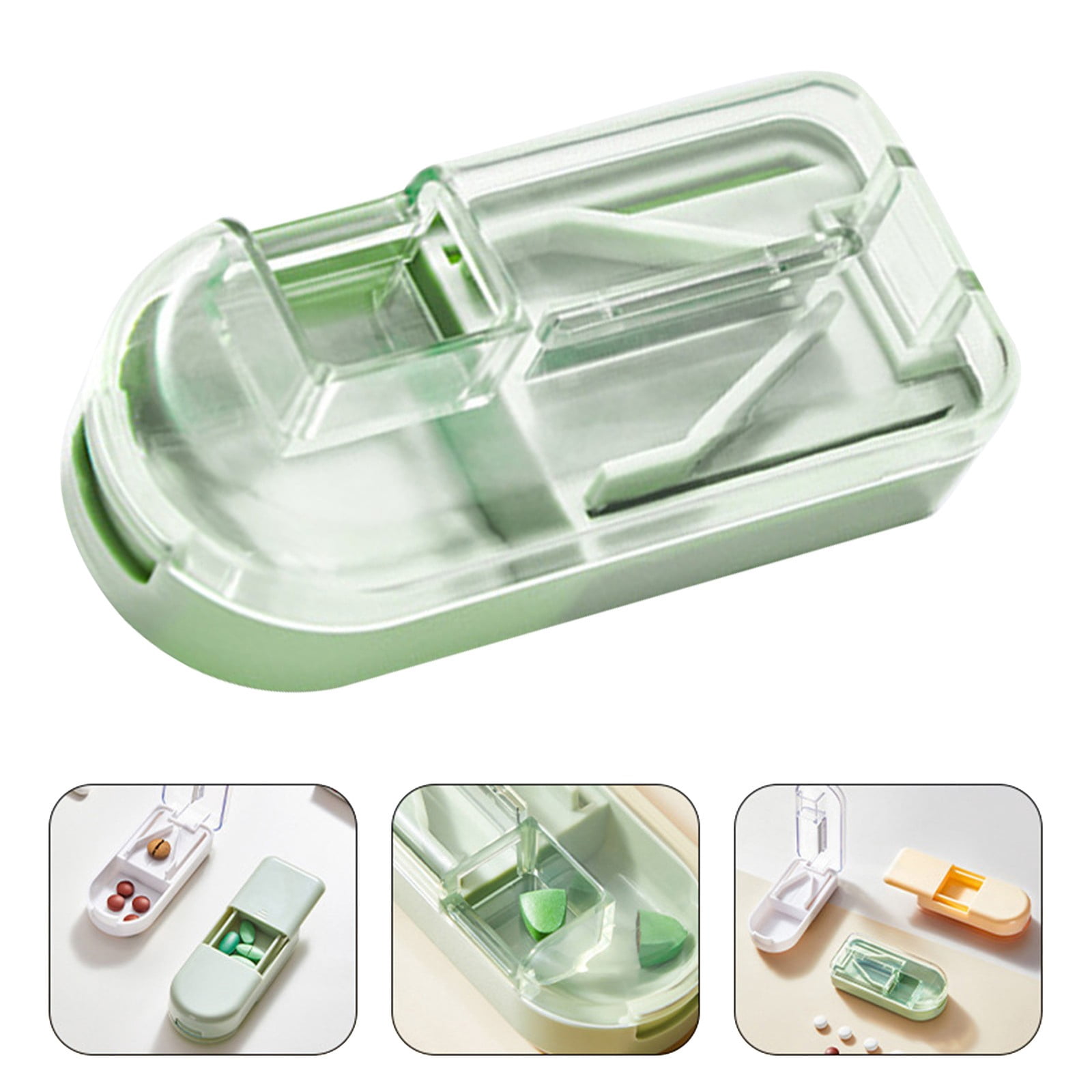 Portable Pill Cutter, Pill Cutter Splitter for Small and Tiny Pills ...