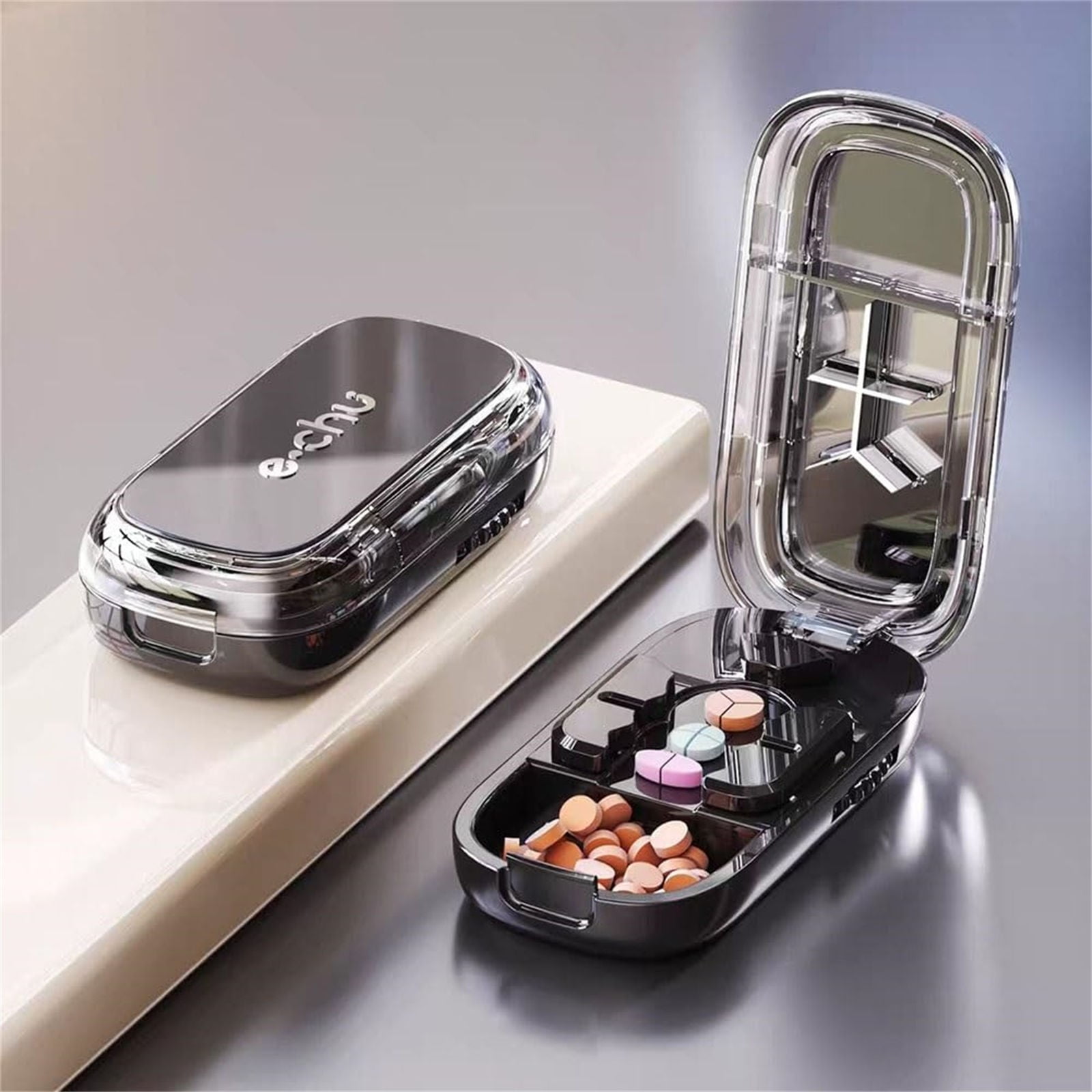 Portable Pill Cutter, Professional ill Cutter Splitter for Small and ...