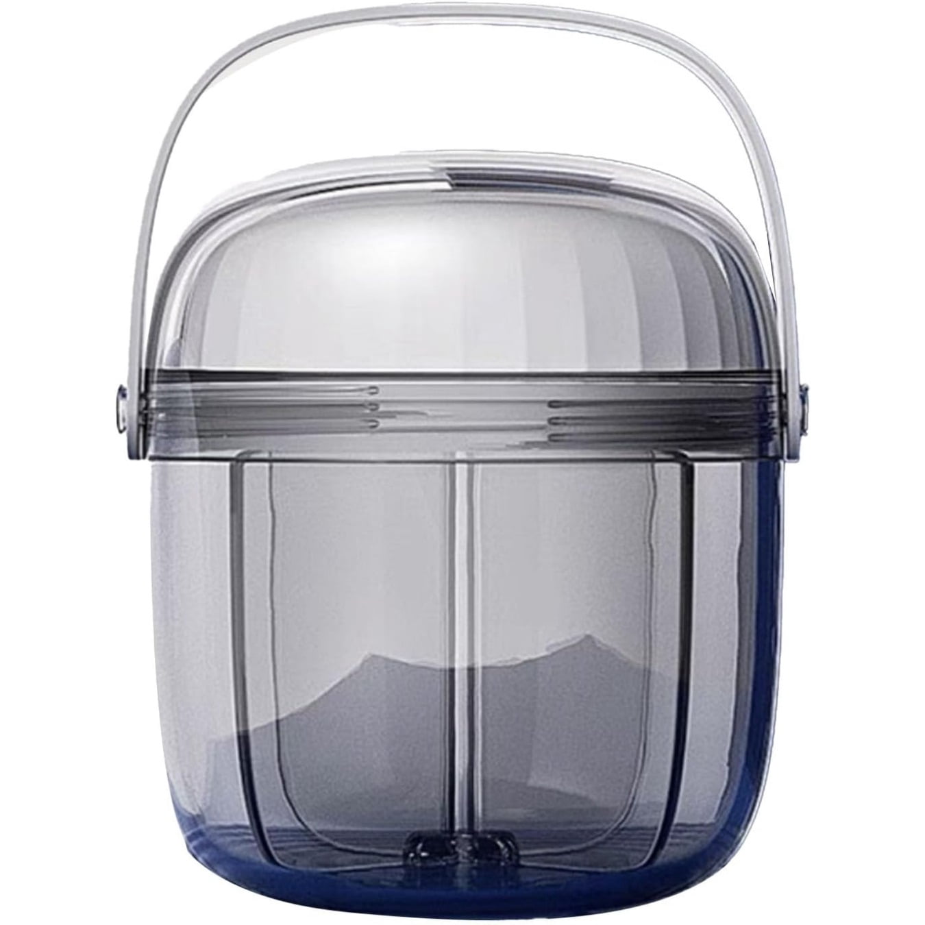 Portable Pill Dispensing Bottle with 4 Compartments Vitamin Organizer ...
