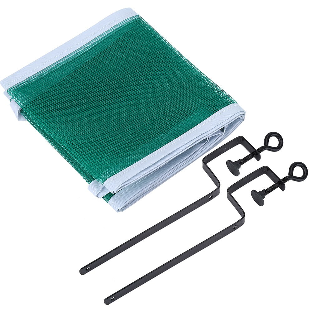 Portable Ping Pong Ball Netting Table Tennis Net Set with Metal Clamp ...