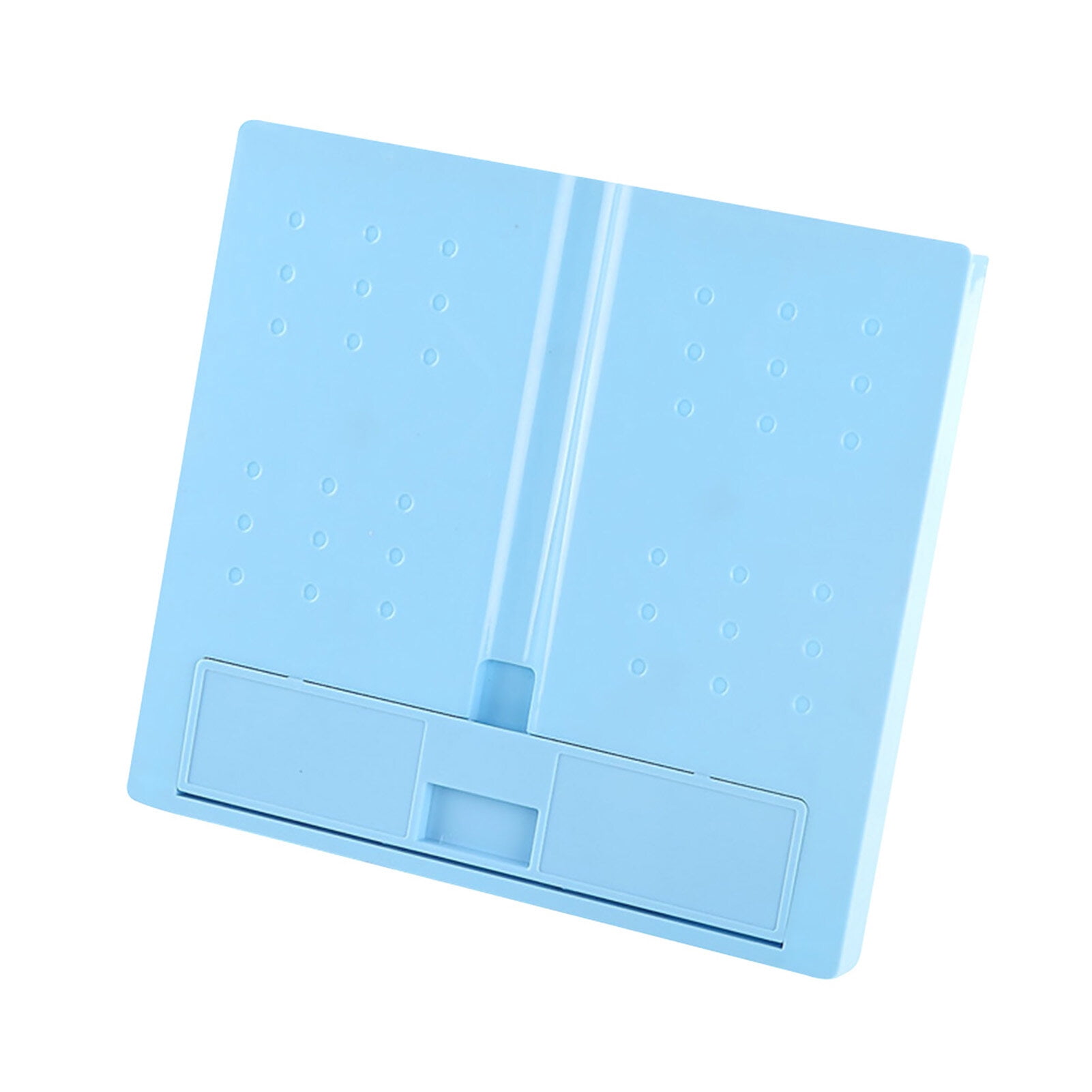 Portable Plastic Book Stand Foldable Book Document Holder Adjustable 6 ...