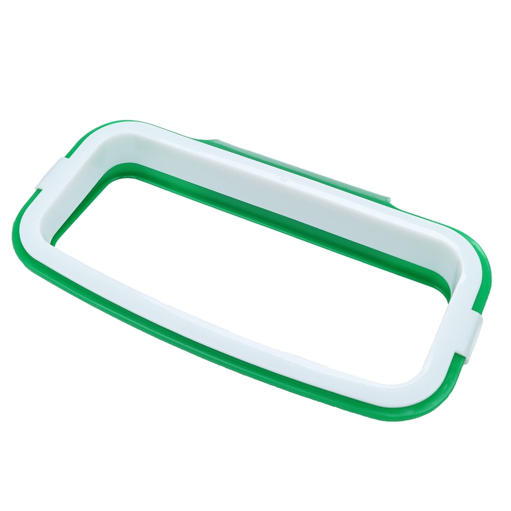 Portable Plastic Garbage Hanging Bag Kitchen Trash Storage Rack Bag ...