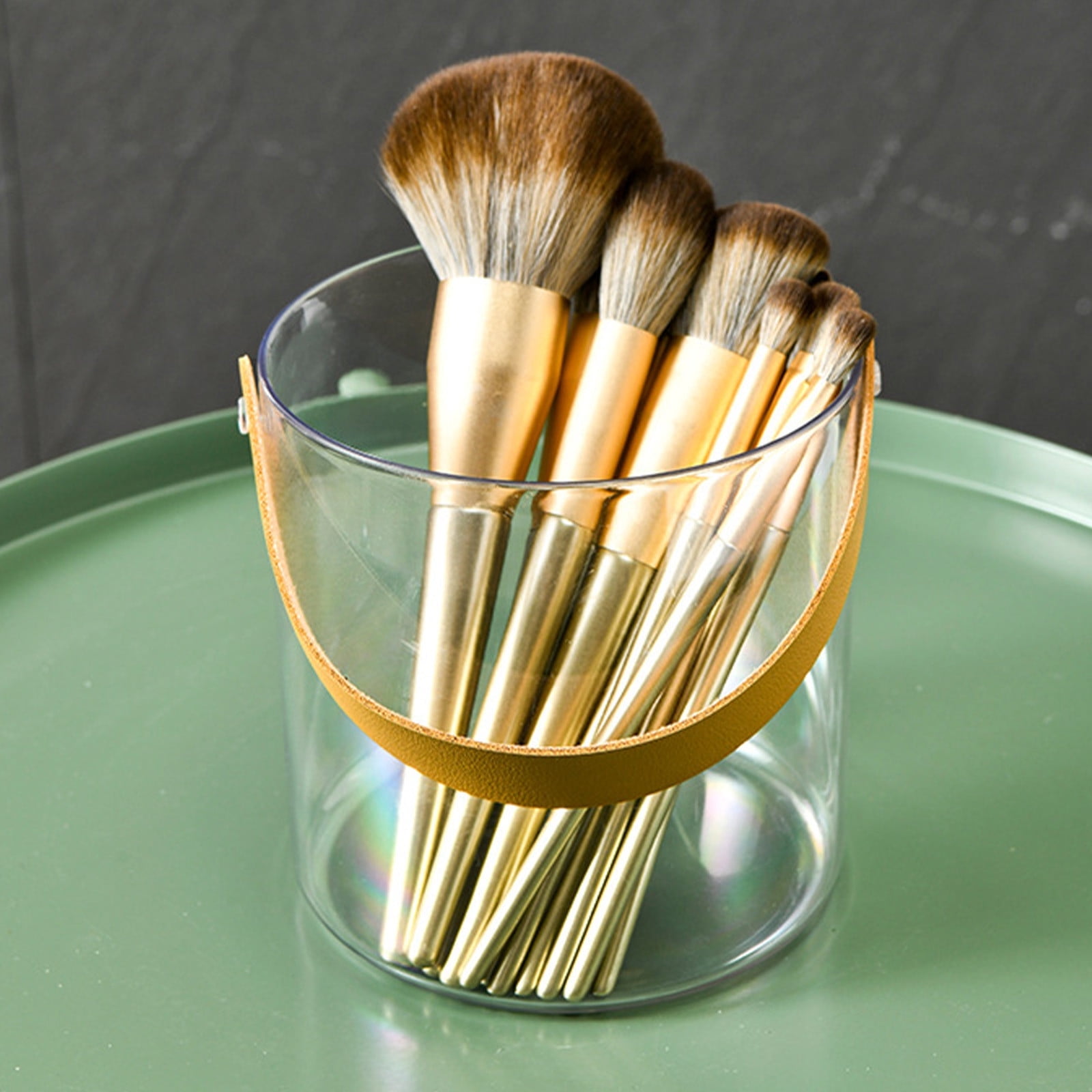 Portable Plastic Mini Ice Bucket For Home Use - Beer Wine - Transparent ...