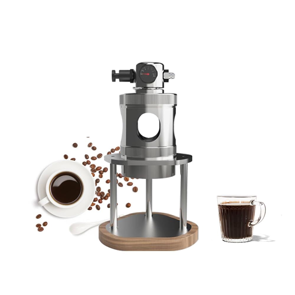 Portable Pneumatic Coffee Machine, Manual Air Pressure Espresso Maker ...