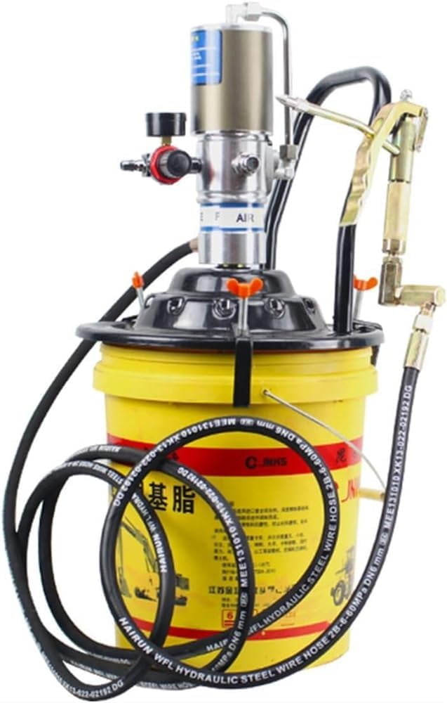 Portable Pneumatic Grease Filler Pump 60:1 Air-Operated Grease Pump for ...