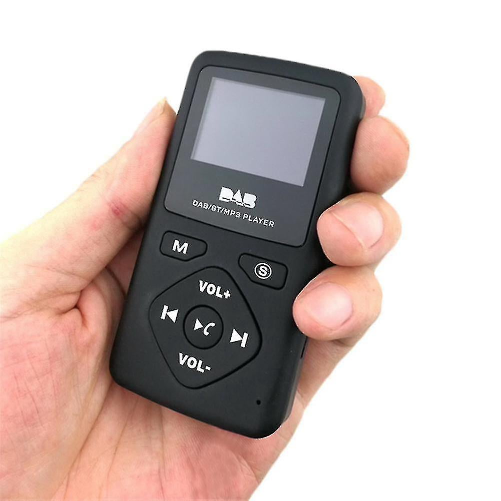 Portable Pocket Dab Radio Digital Bluetooth Mp3 Player For Hiking ...