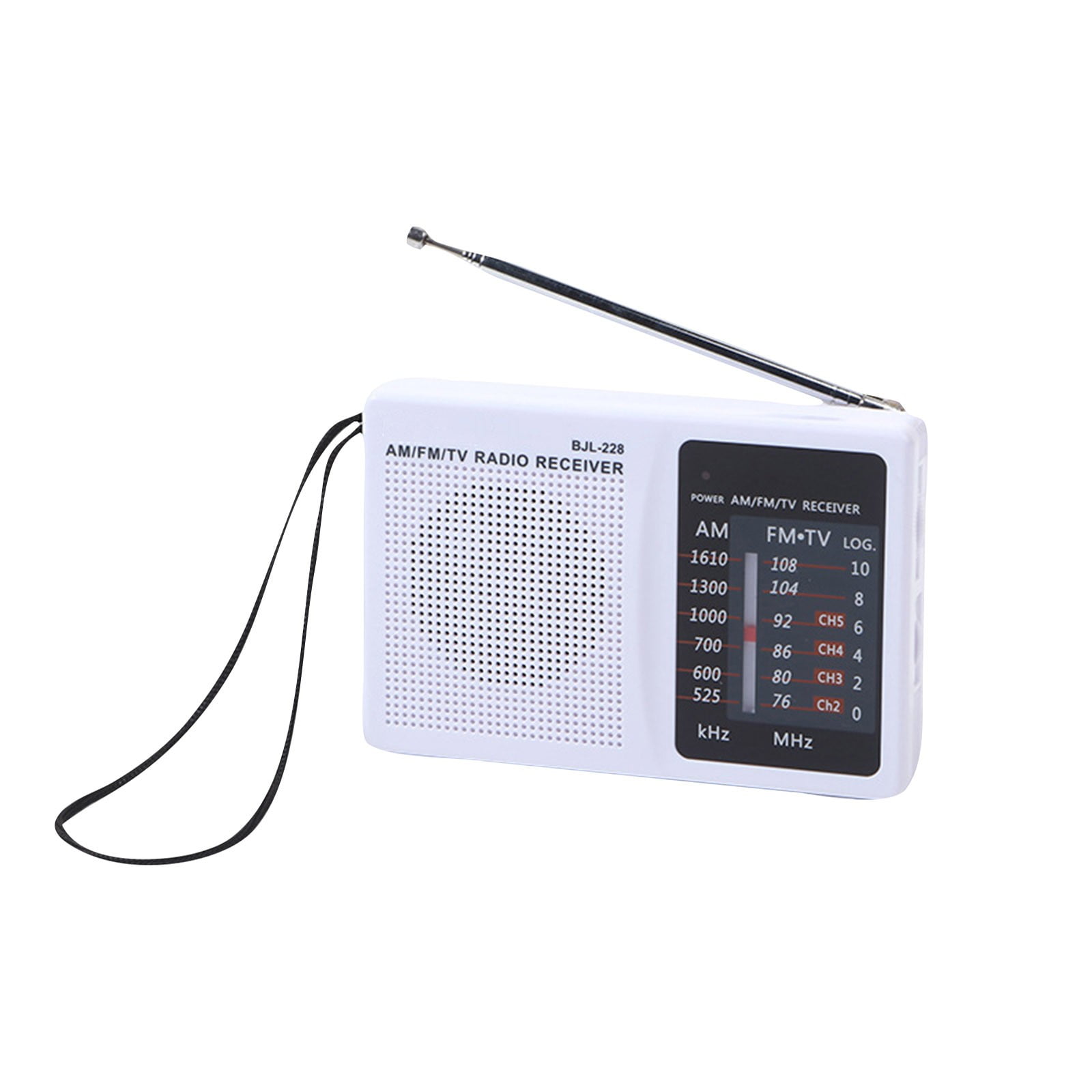 Portable Pocket Am FM Radio, Compact Transistor Radios, Battery Powered ...