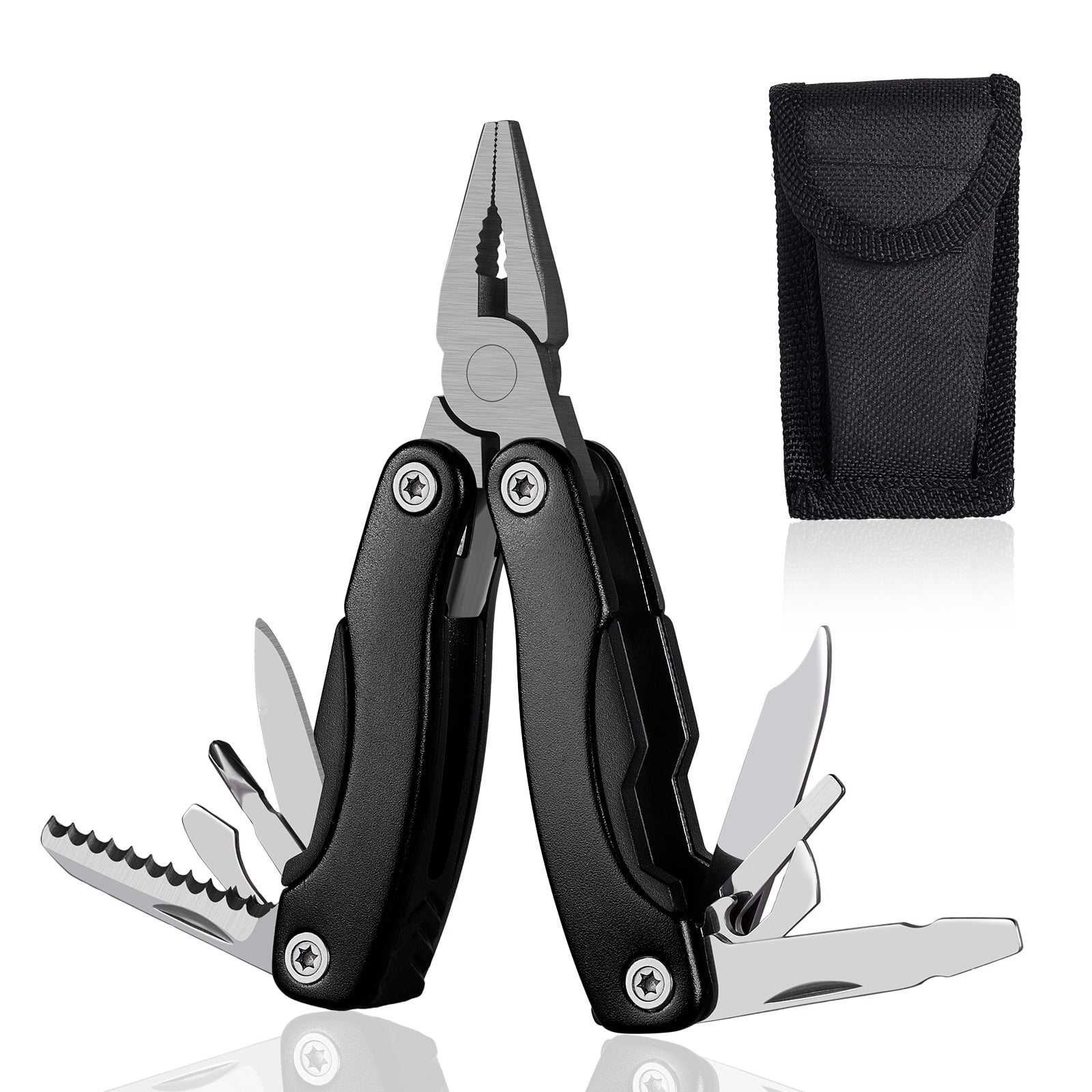 Portable Pocket Multitool Pliers Knife Screwdriver Hand Tool for ...
