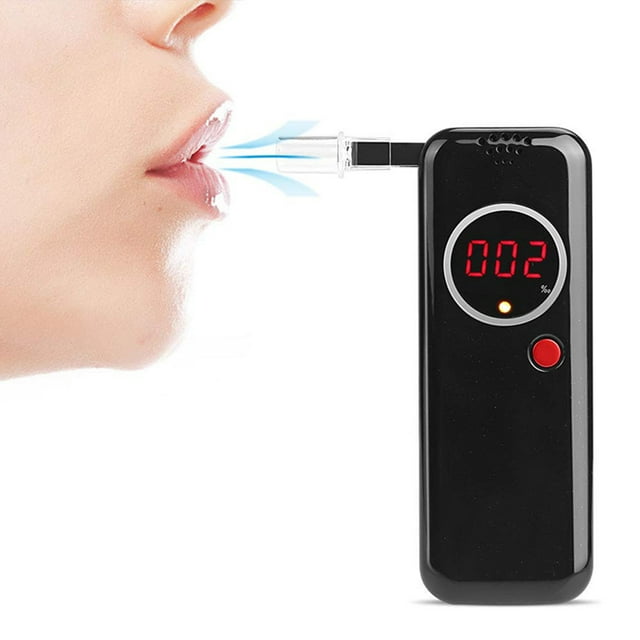 Portable Policer Alcohol Breathalyzer Digital Breath Analyzer LCD ...