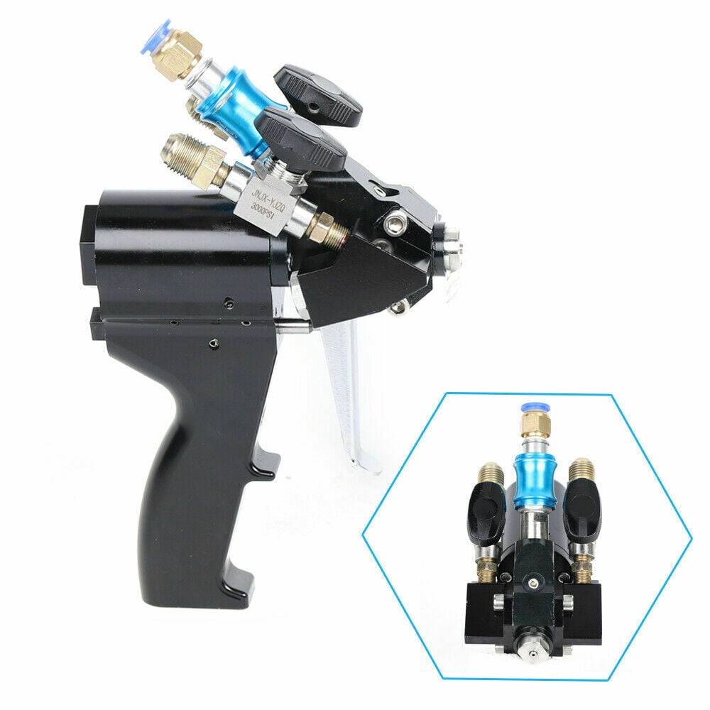 Portable Polyurethane PU Foam Spray Gun Self Cleaning P2 Air Purge ...