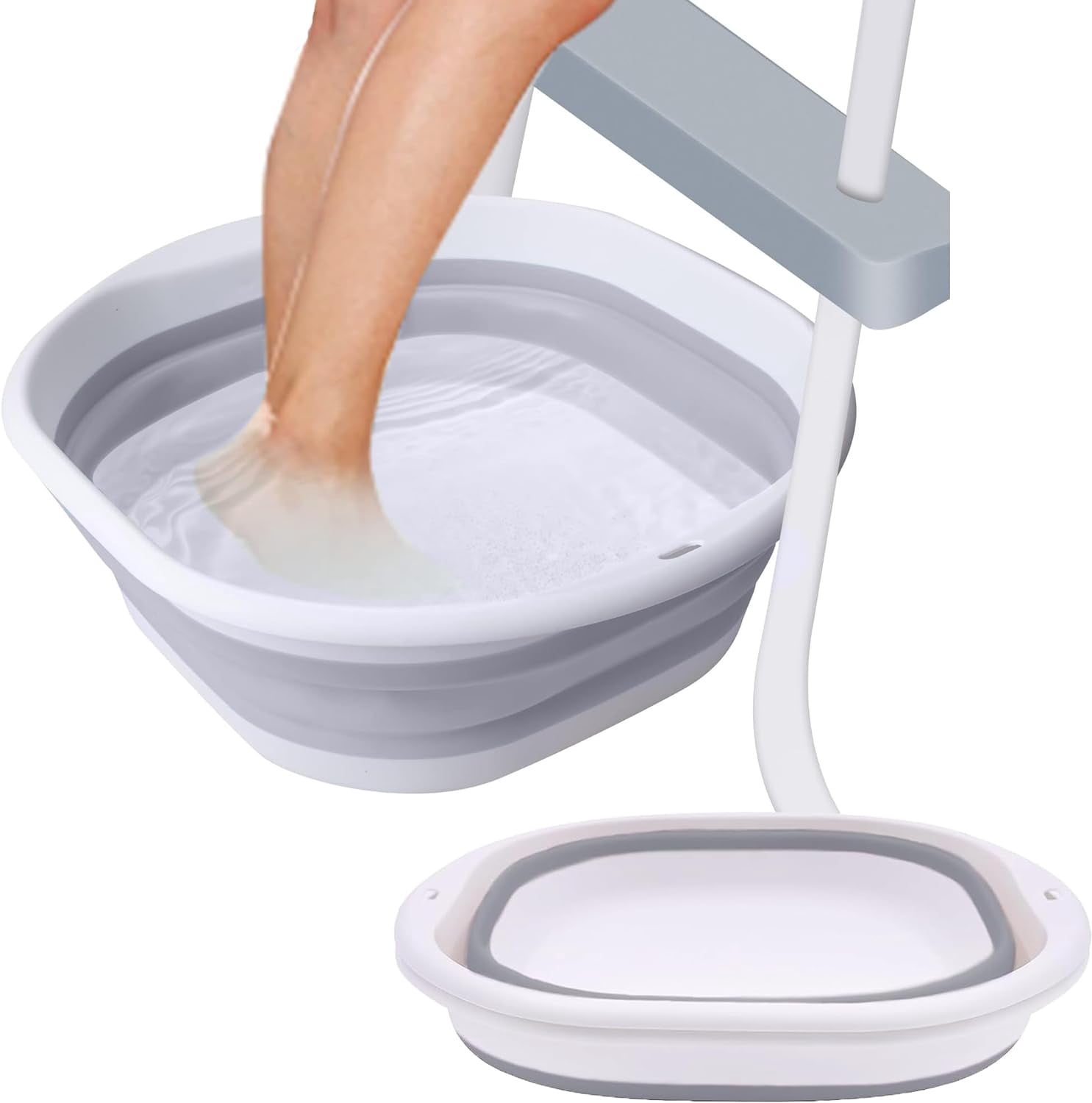 Portable Pool Foot Bath,Collapsible Pool Foot Wash Basin Tub,Foot Bath ...
