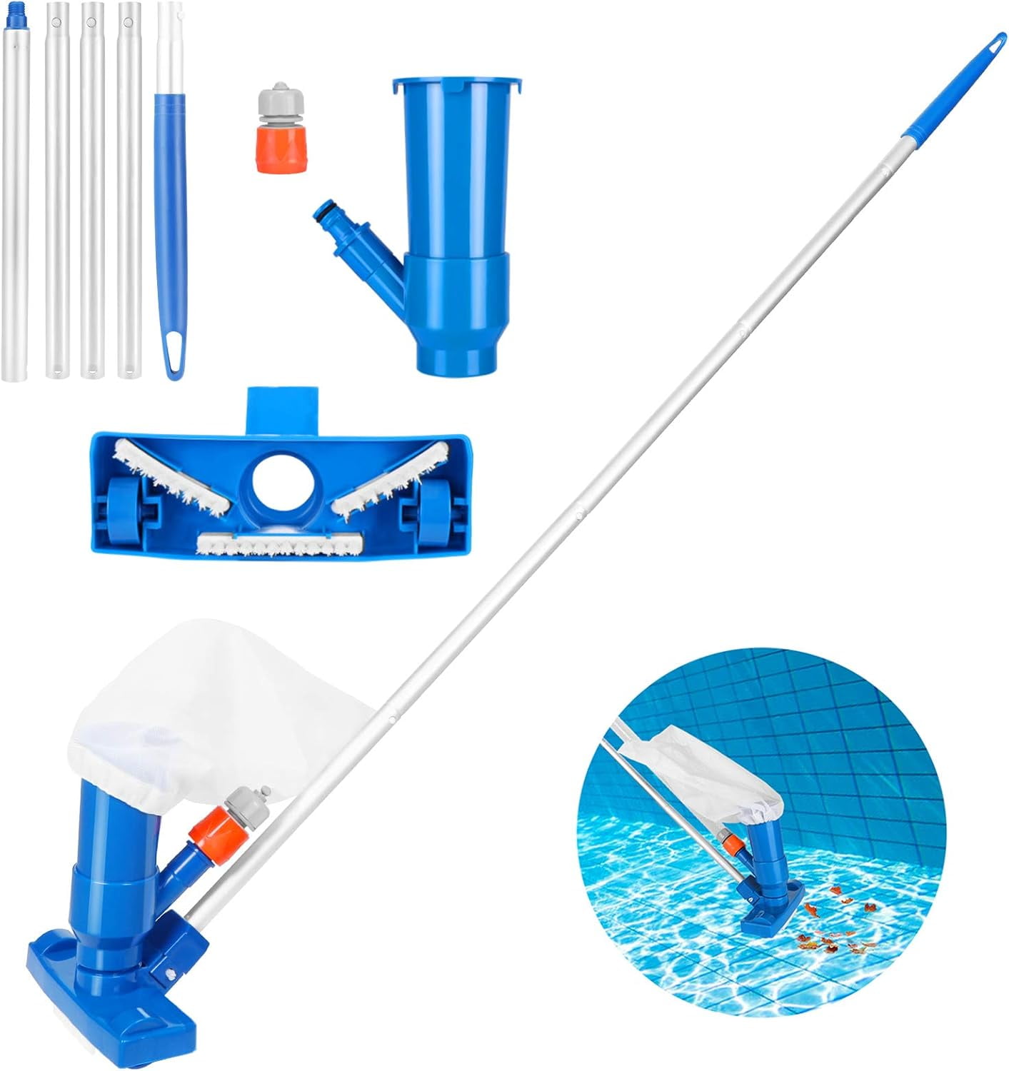 Vacuum cleaner for the pool, Mmgoqqt, Plastic, Portable - Walmart.com