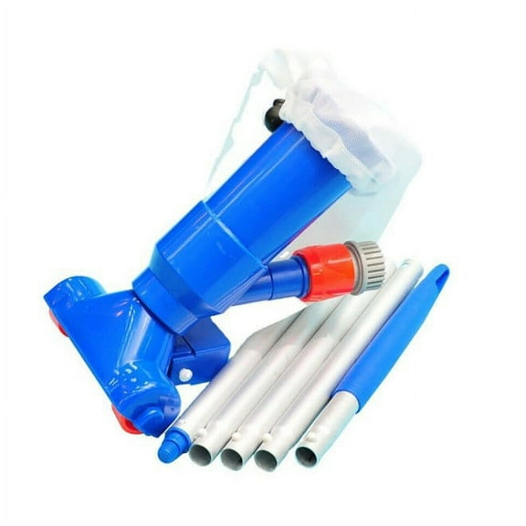 LYCAQL Portable Deluxe Jet Pool Vacuum Underwater Cleaner with 5 ...