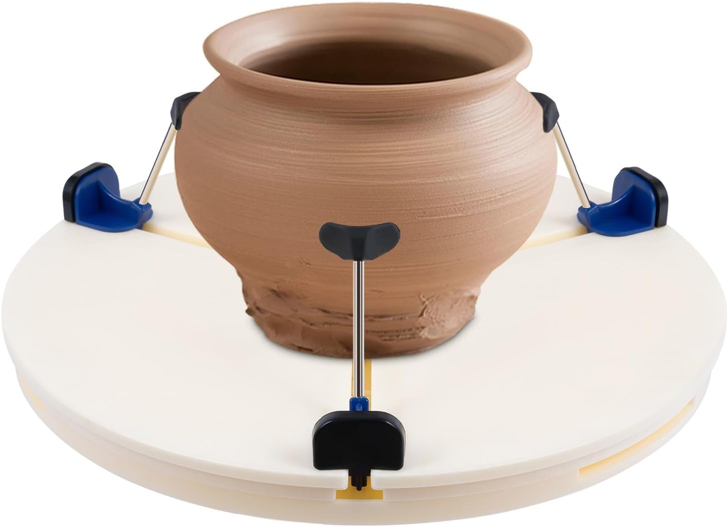 Portable Pottery Machine Turntable Clamp Pottery Ceramic Art Repair ...
