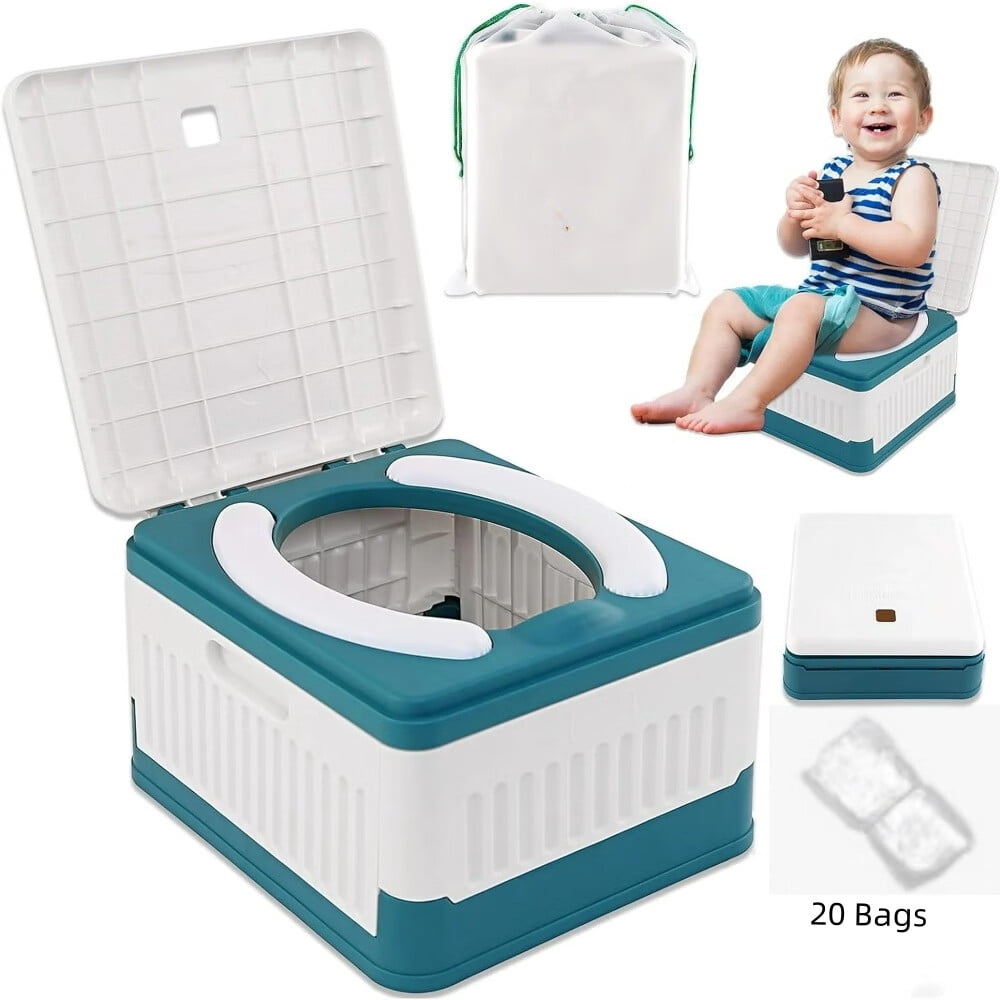 Portable Potty for Toddler Travel,Foldable Travel Potty Training Toilet ...