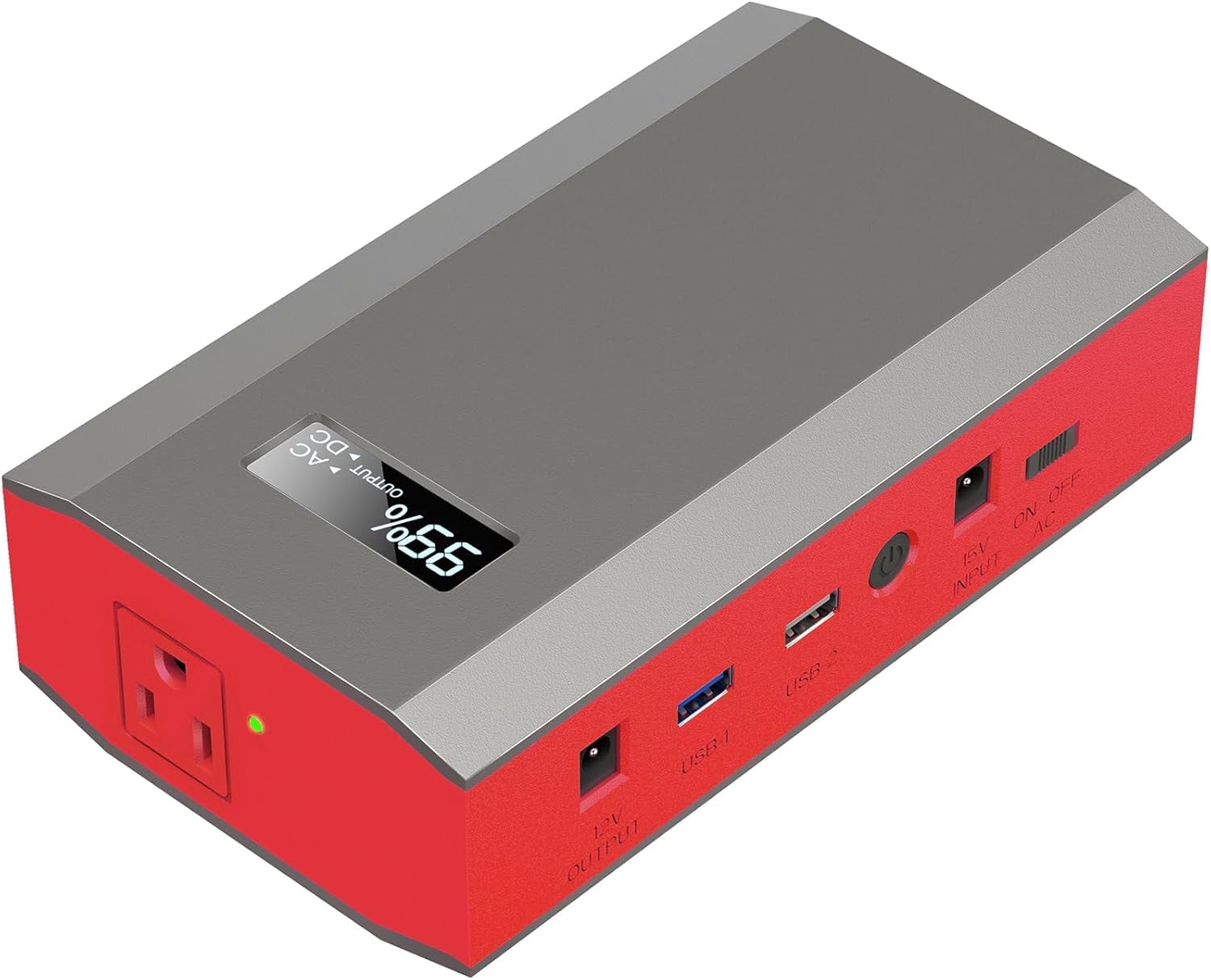 Portable Power Bank with AC Outlet, 65W 110V Portable Laptop Charger ...
