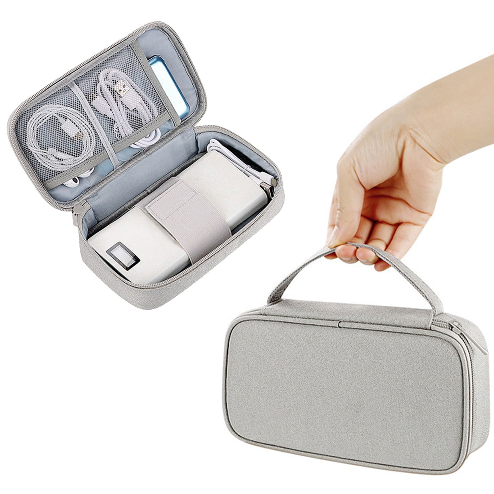 Portable Power Bank Bag, Multi-Device Holder, Lightweight Waterproof ...