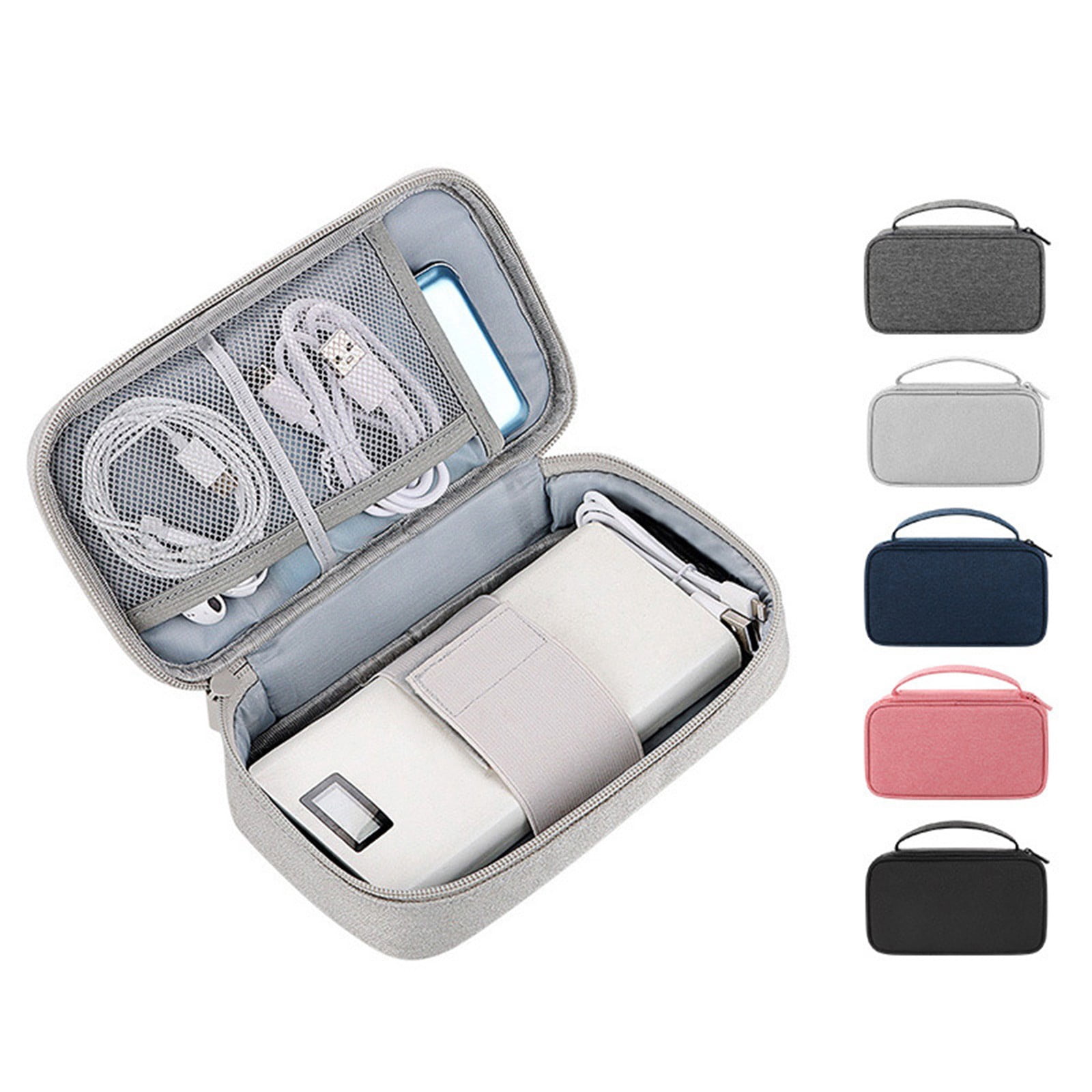Portable Power Bank Bag, Multi-Device Organizer, Lightweight Waterproof ...