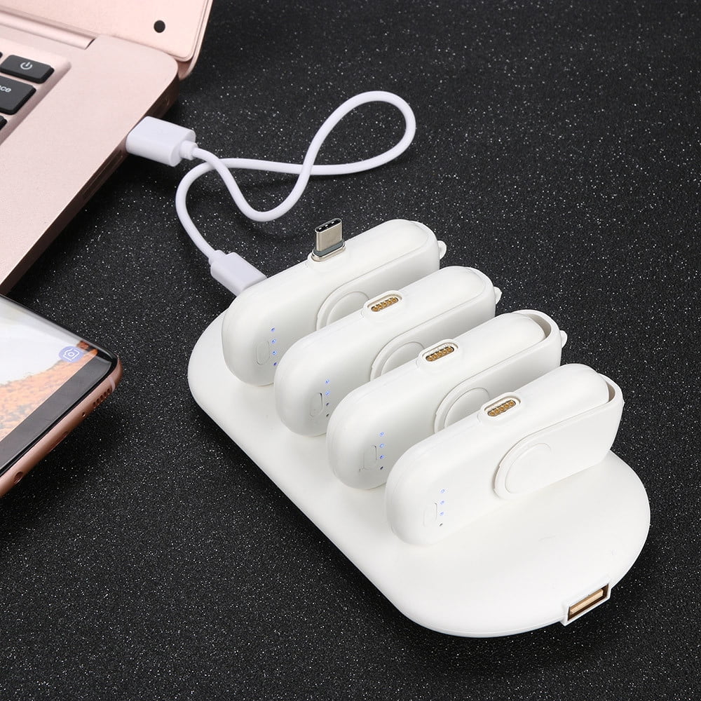 Portable Power Bank with 1 Charging Station 4 Charging Packs for ...
