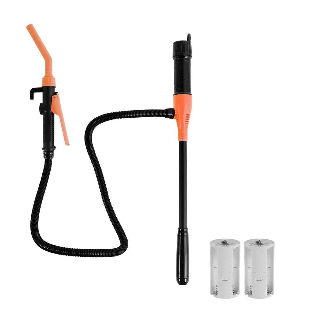 Portable Power Battery Gas Pump, Portable Transfer Pump with Long Hose ...