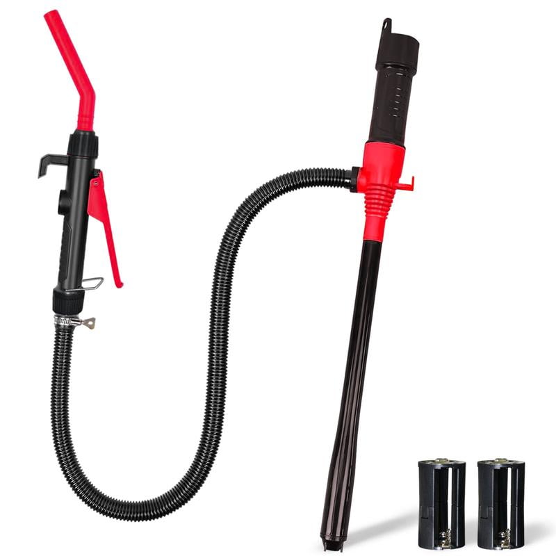 Portable Power Battery Pump, 1 Count Water & Fuel Transfer Pump with ...