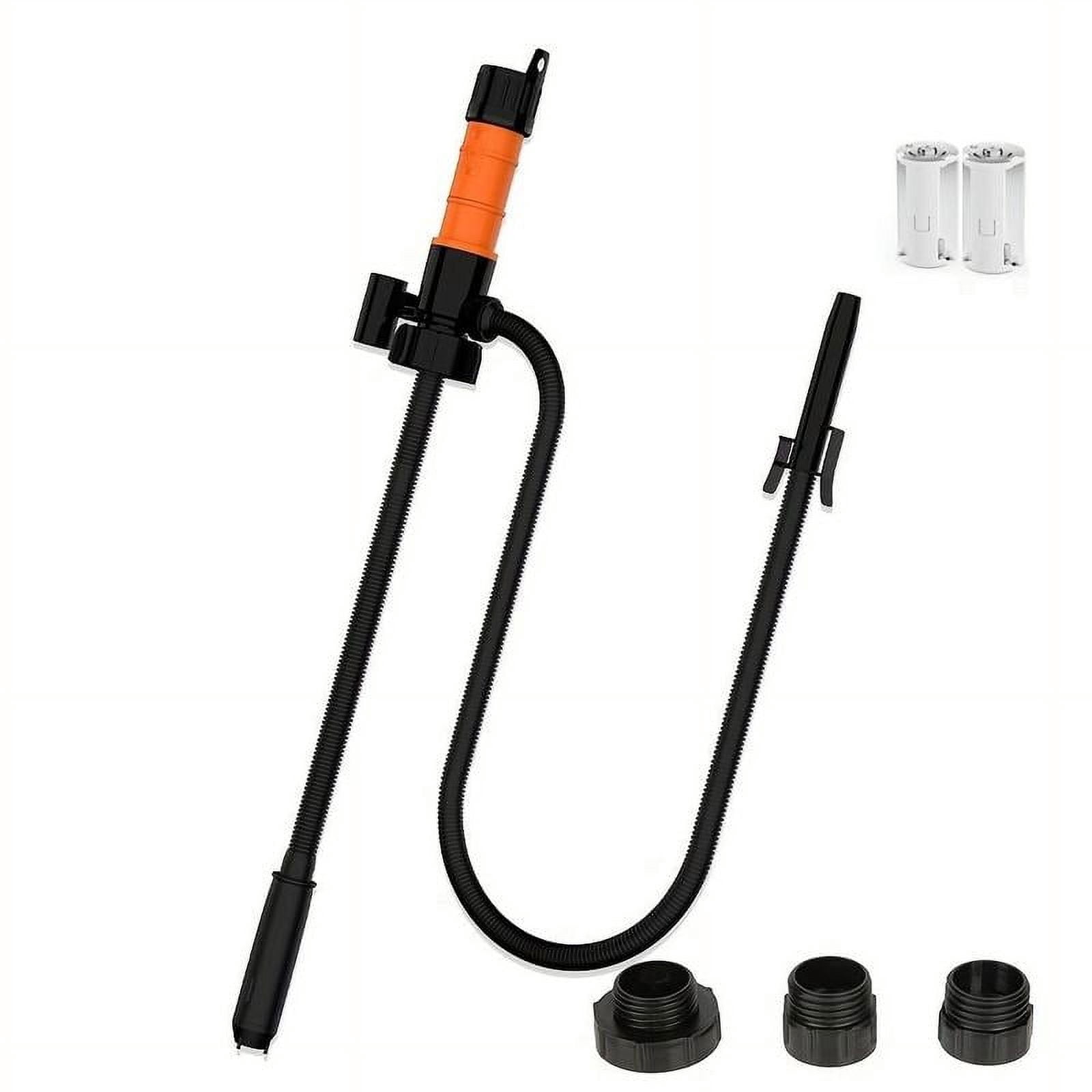 Portable Power Battery Pump, 1 Count Water & Fuel Transfer Pump with ...