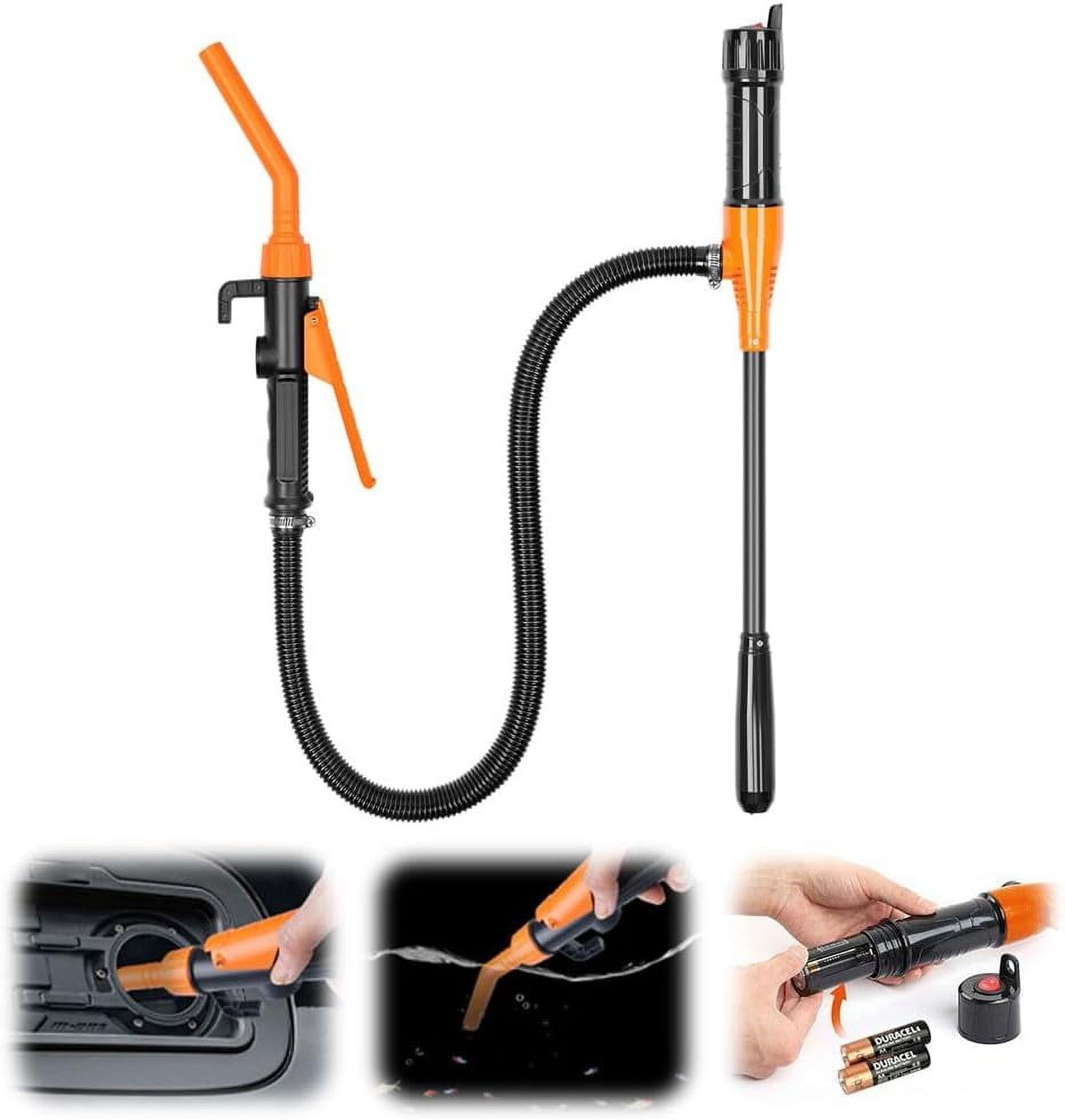 Portable Power Battery Pump, 2025 Upgraded Hand Fuel Transfer Pump, Gas ...