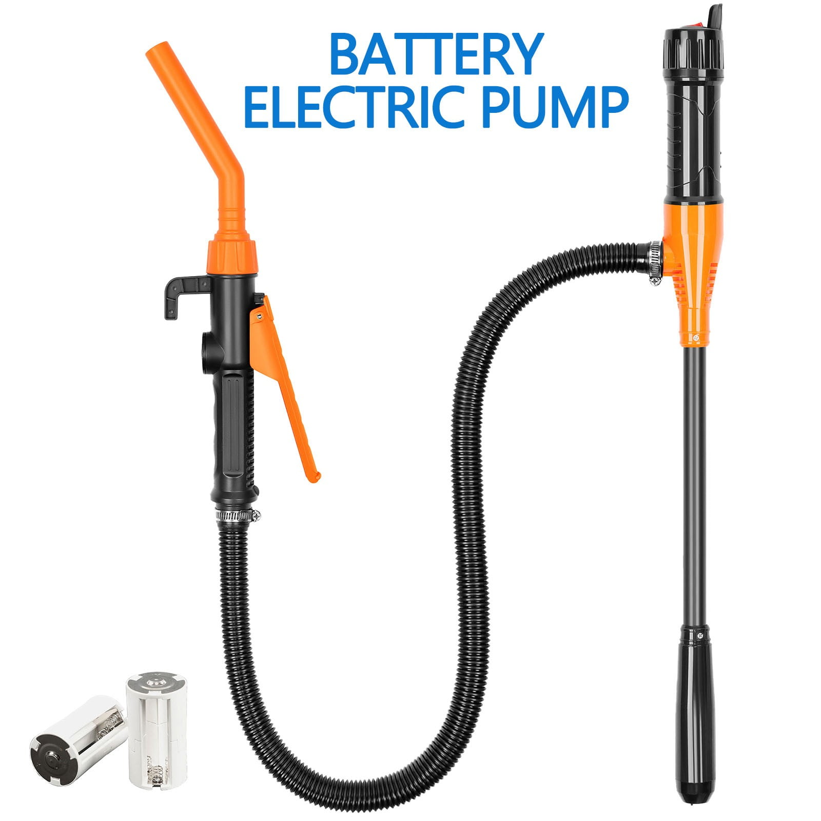Portable Power Battery Pump, Battery Operated Electric Siphon Pump ...