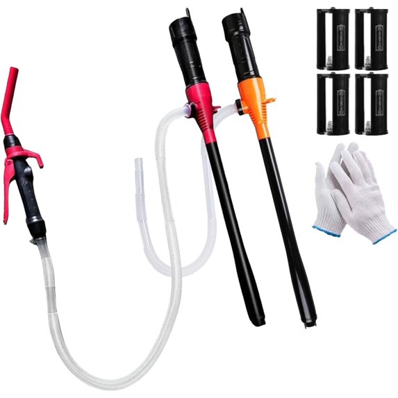 Portable Power Battery Pump for Gas and Liquid Fuel/Water Transfer ...