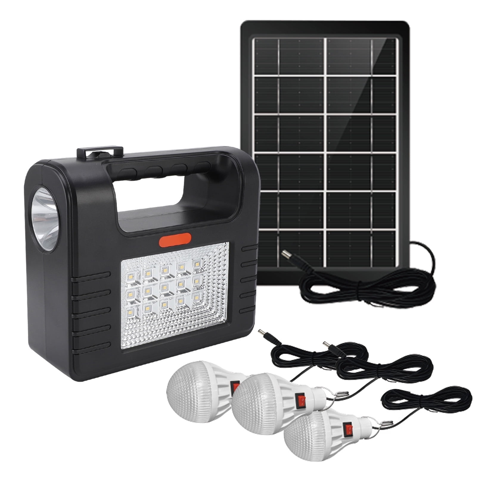 Fyydes Solar Powered Generator, 18000mAh Portable Power Station with ...