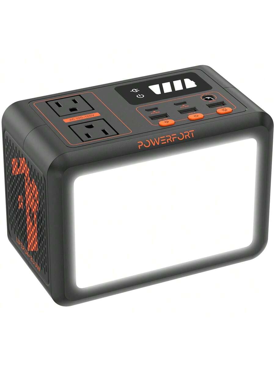 Portable Power Station 150W Small Solar Power Bank 99.9Wh With 3500 ...