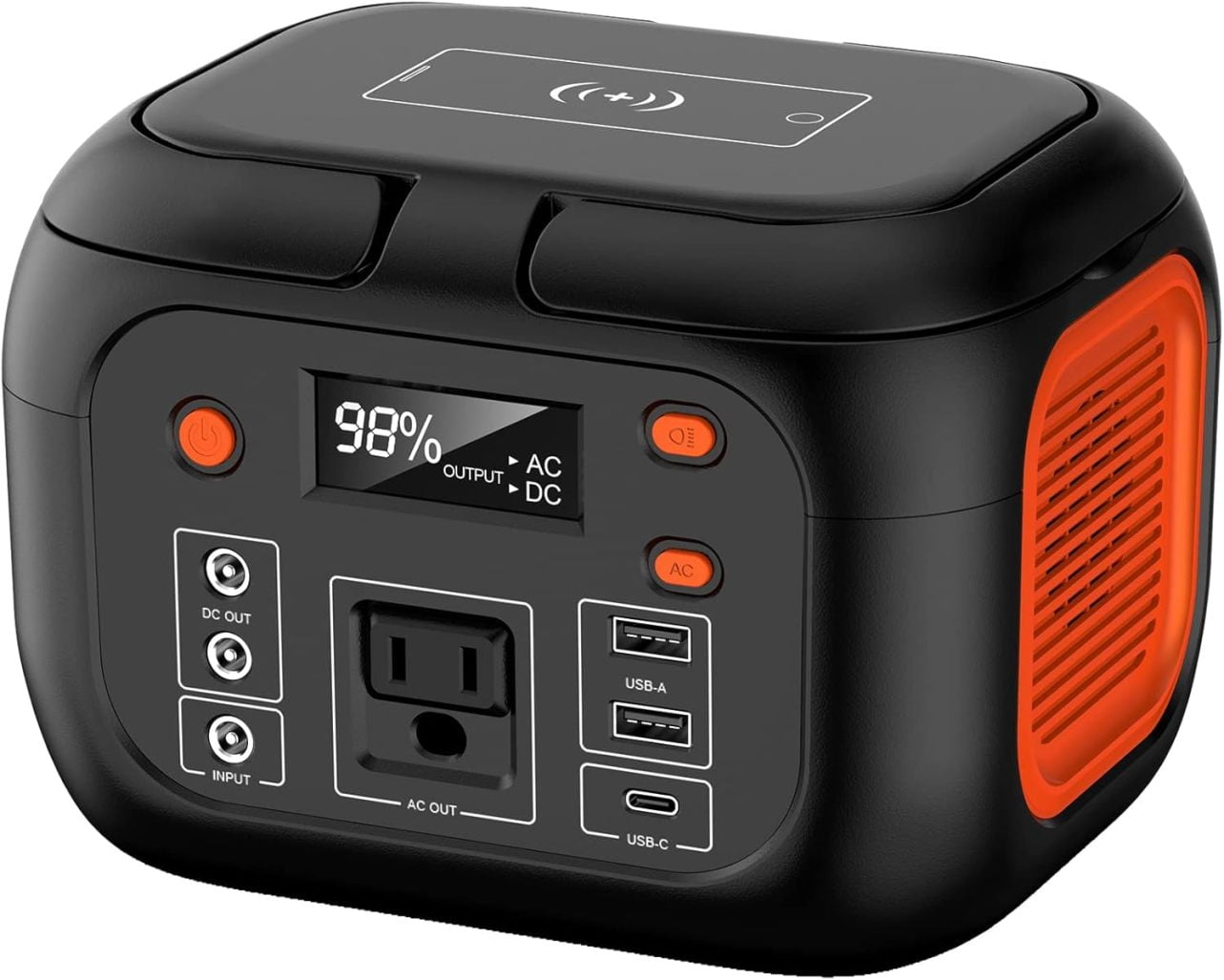 Portable Power Station 97Wh Backup Lithium Battery, Solar Generator ...