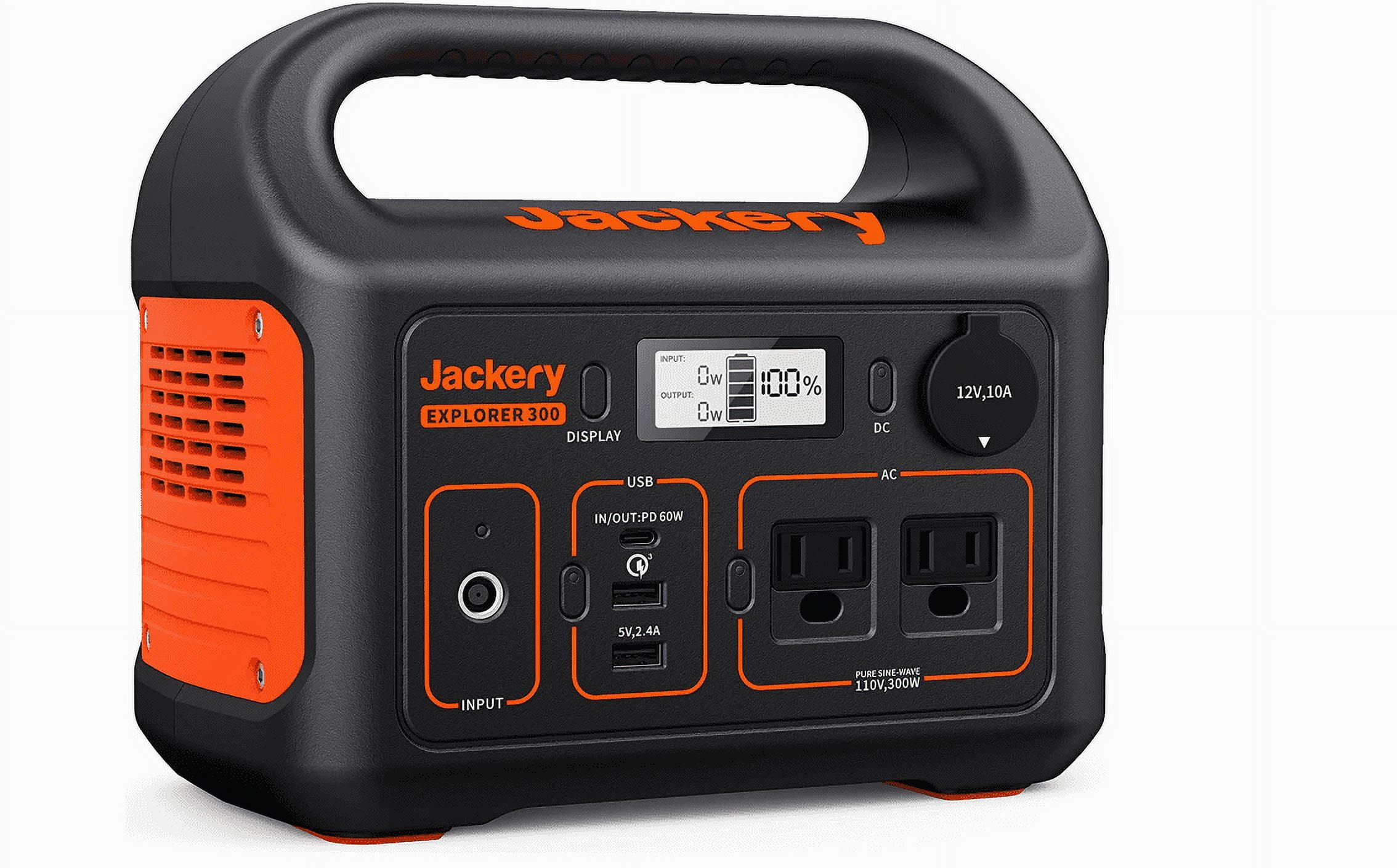 Portable Power Station Explorer 300, 293Wh Backup Lithium Battery, 110V ...