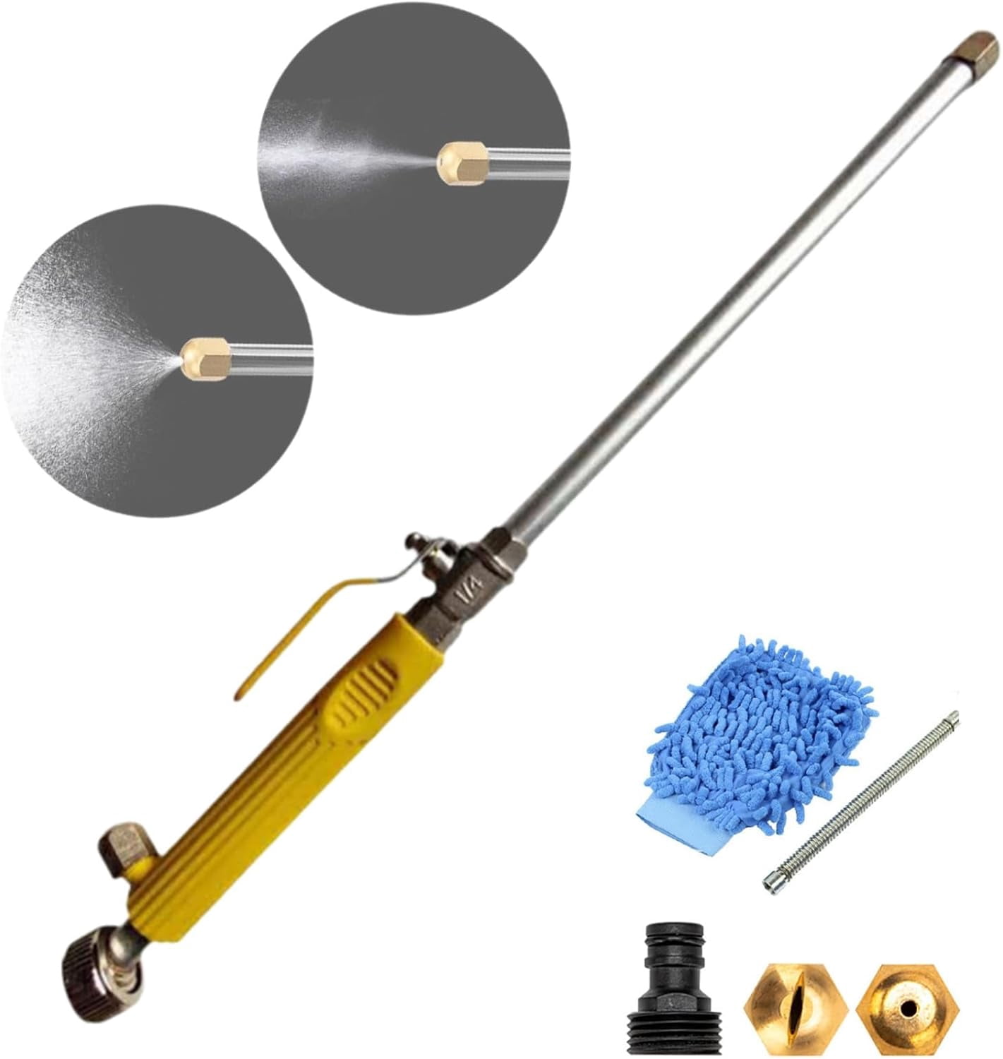 Portable Power Washing Nozzle with Hydronozzle, Hydro Jet Nozzle High ...