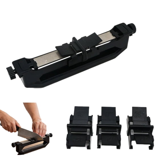 Portable Precision Knife Sharpener - Handheld Angle, Guided & Angled ...