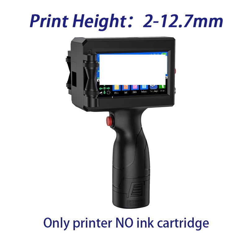 Portable Printer 12.7mm/25.4mm Handheld Inkjet Printer Batch Number ...