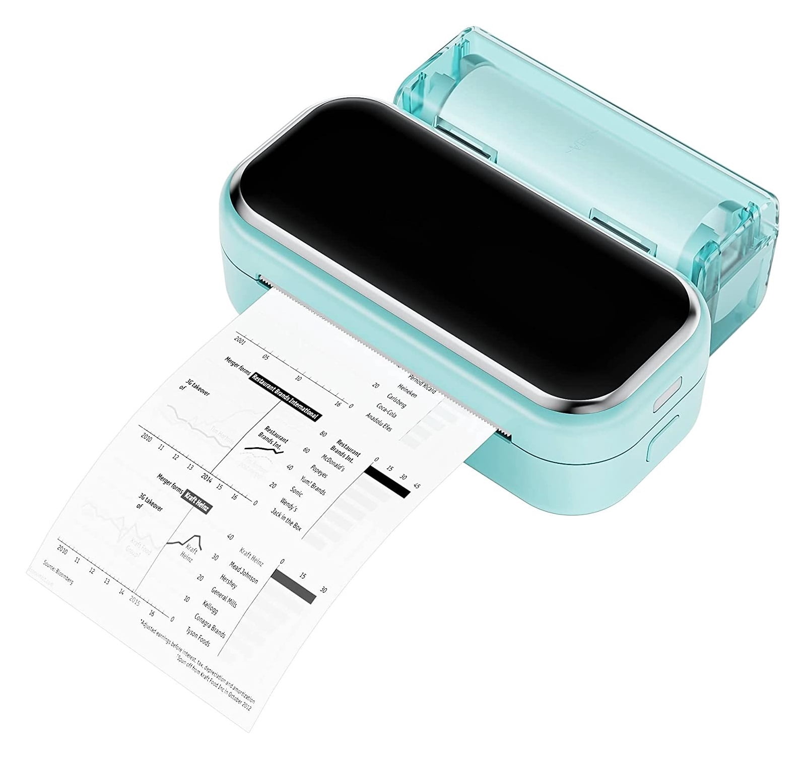Portable Printer BT Thermal Photo Printer - Walmart.com