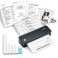 Portable Printers Wireless for Travel, Support 8.5" X 11" US Letter ...