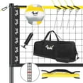 Portable Professional Volleyball Net Set Outdoor Backyard, Anti-Sag ...