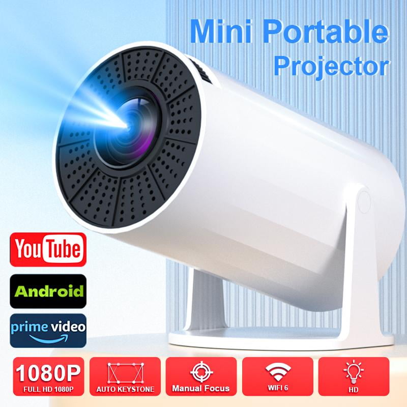 Portable Projector, 2025 Upgraded Mini Projector, Support 4k Decoding ...