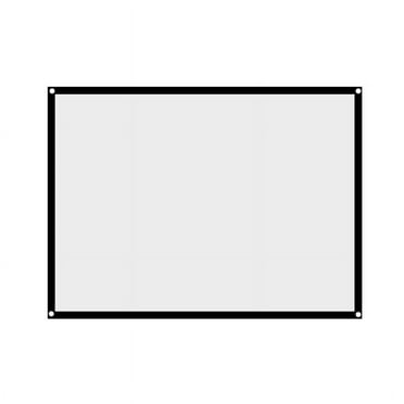 onn. 120" Portable Indoor/Outdoor 16:9 Projection Screen with Stand ...