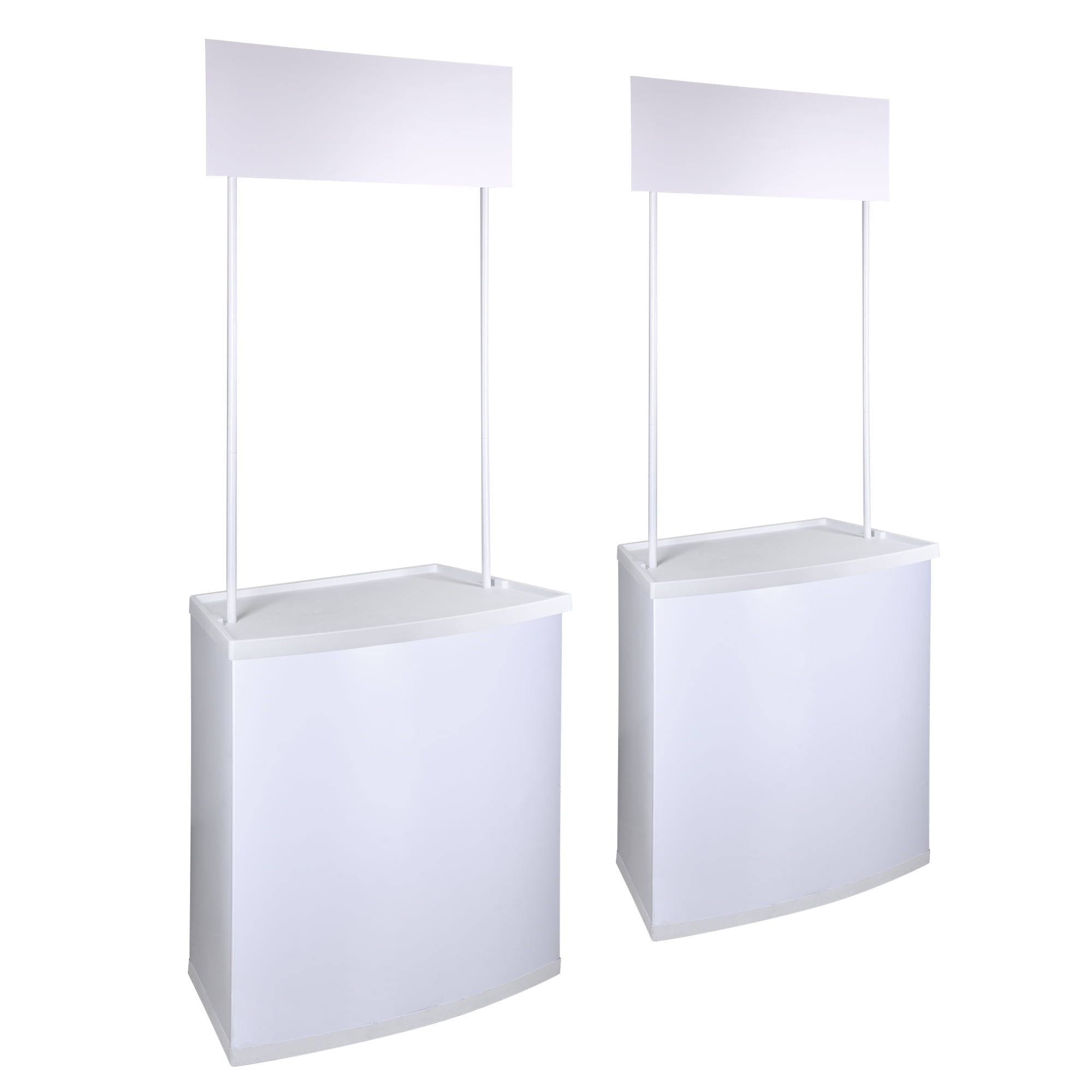 Portable Promotion Counter Table Foldable Booth Kiosk Trade Show ...