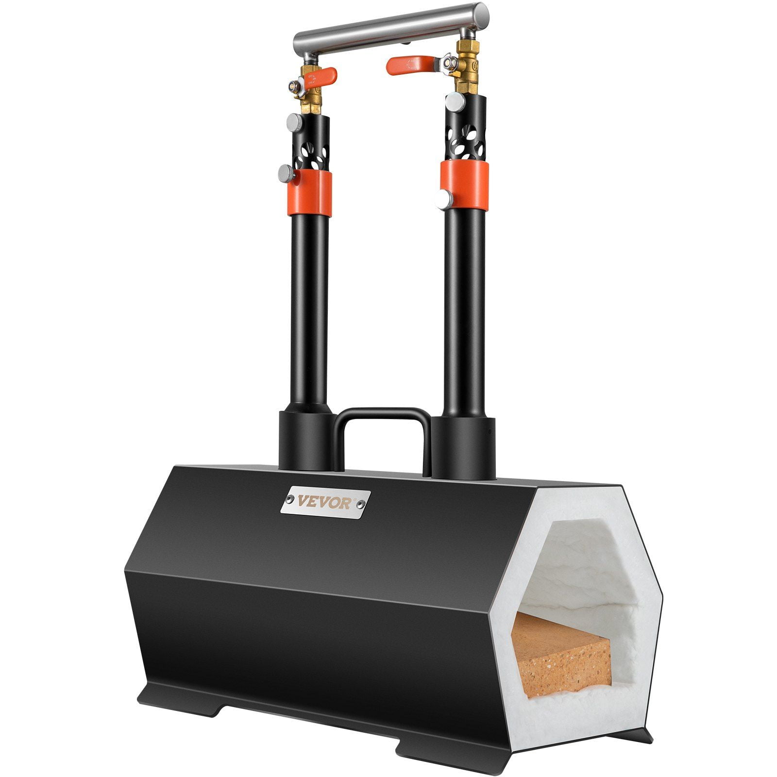 Portable Propane Forge Double Burner - High Capacity Blacksmith Farrier ...