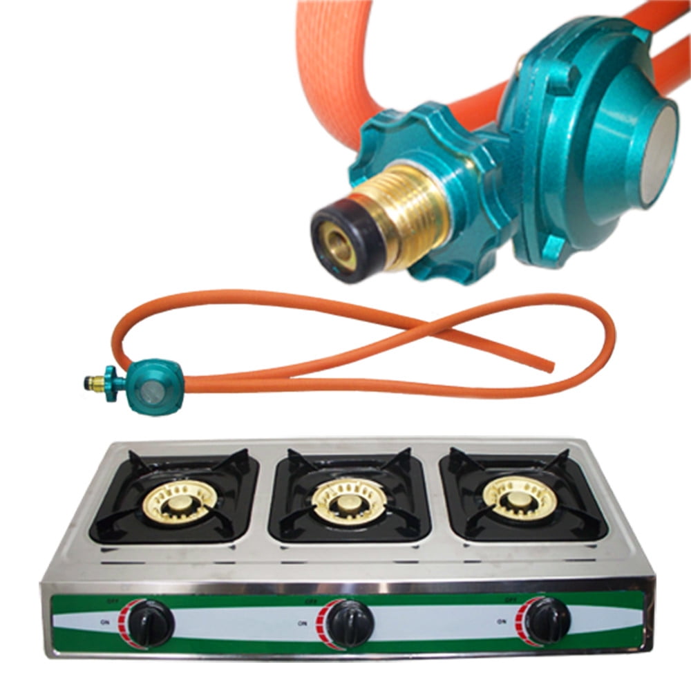 Portable Propane Gas Range 3-Burner Stove Auto Ignition Outdoor Grill Camping Stoves - Walmart.com